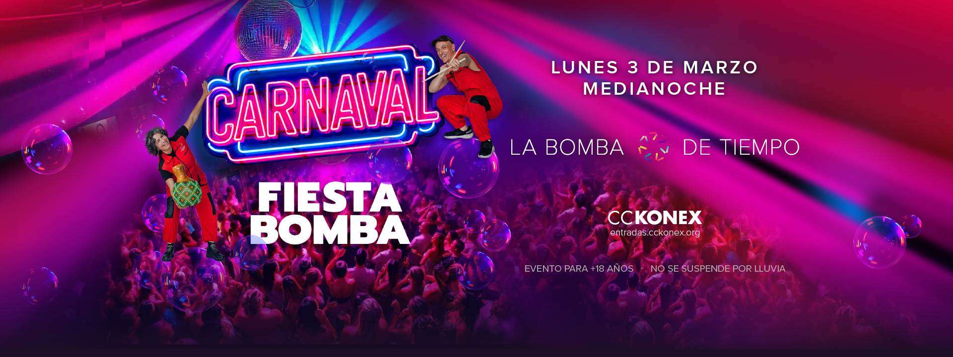 Fiesta Bomba Carnaval – Revuelto